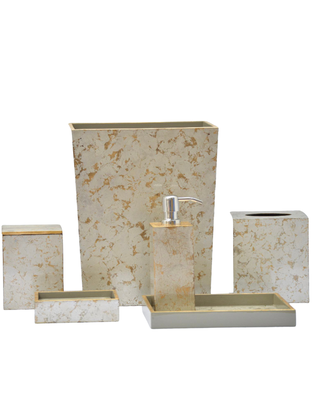 Luxe Metallics Bath Set